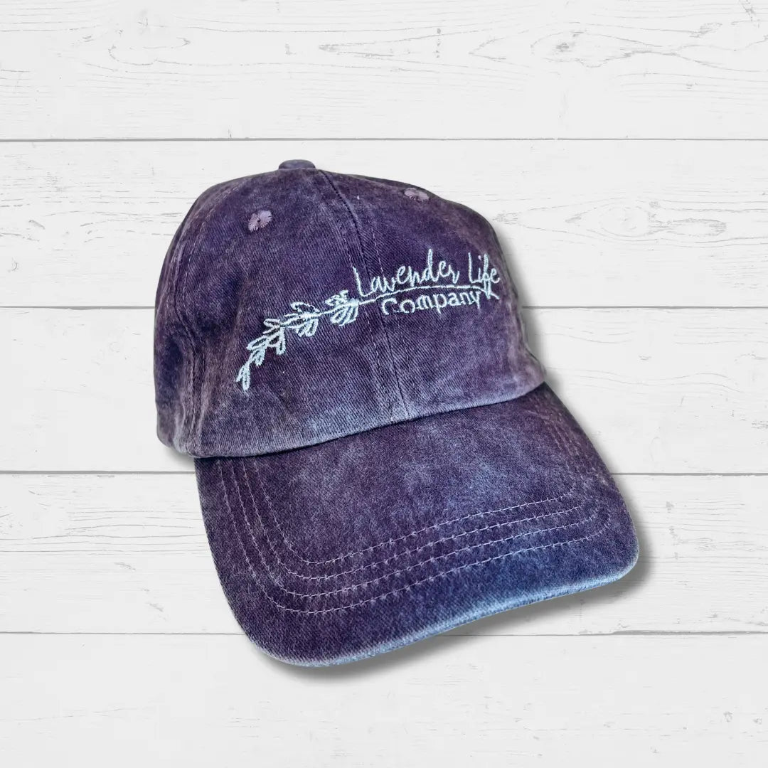 Stone Washed Caps | Stone Wash Hat | Lavender Life Company