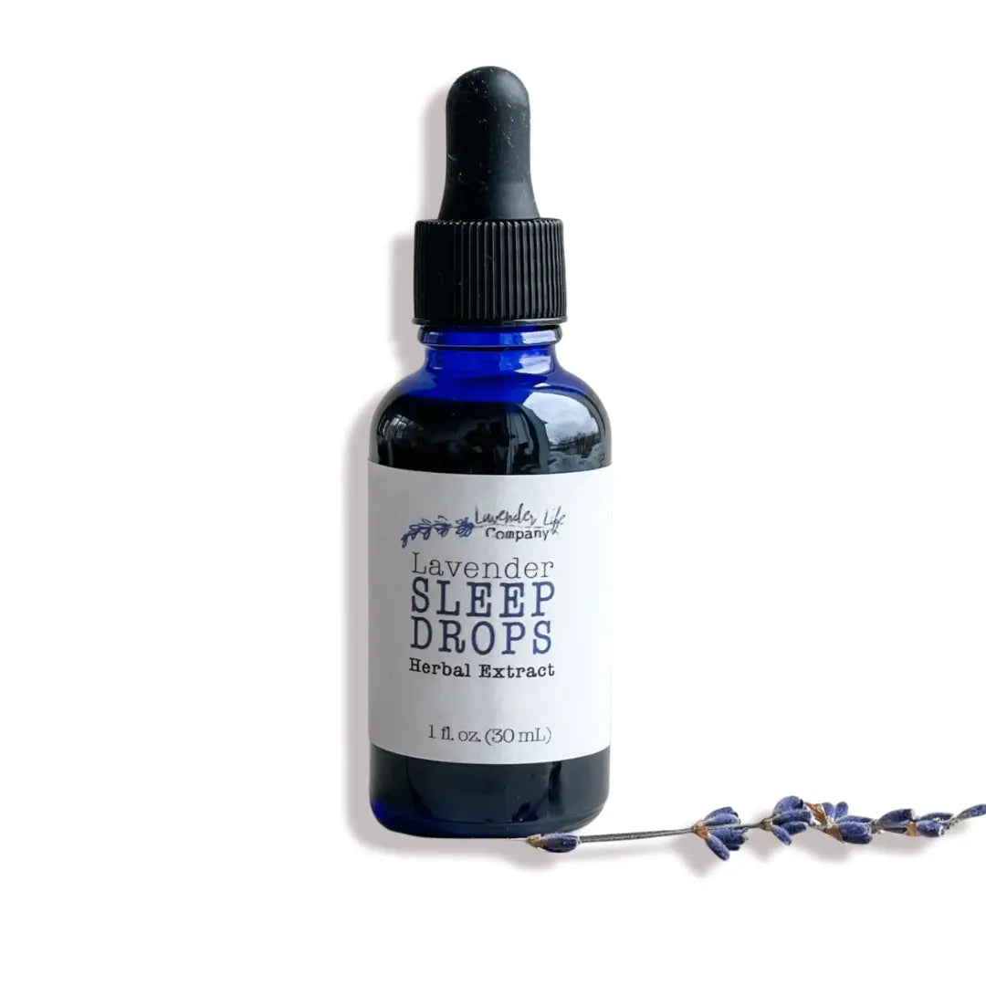 Lavender SLEEP DROPS - Herbal Extract - Lavender Life Company